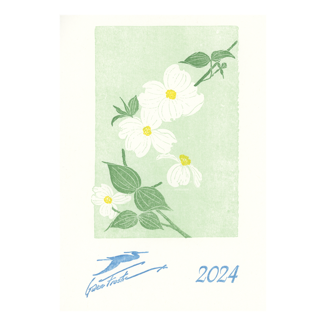 2024 Large Calendar With Notes Gwen Frostic Prints