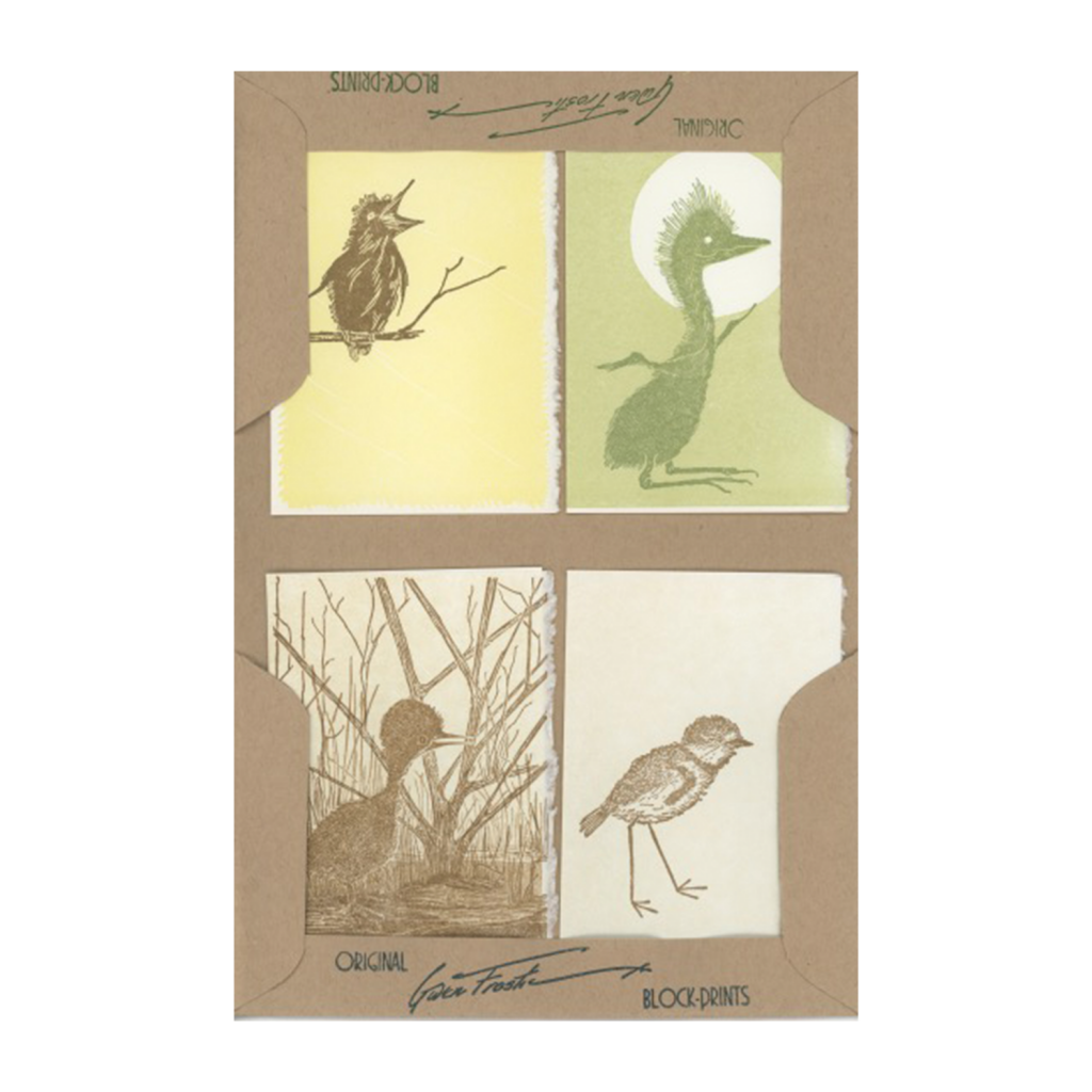 Baby Birds Gwen Frostic Prints