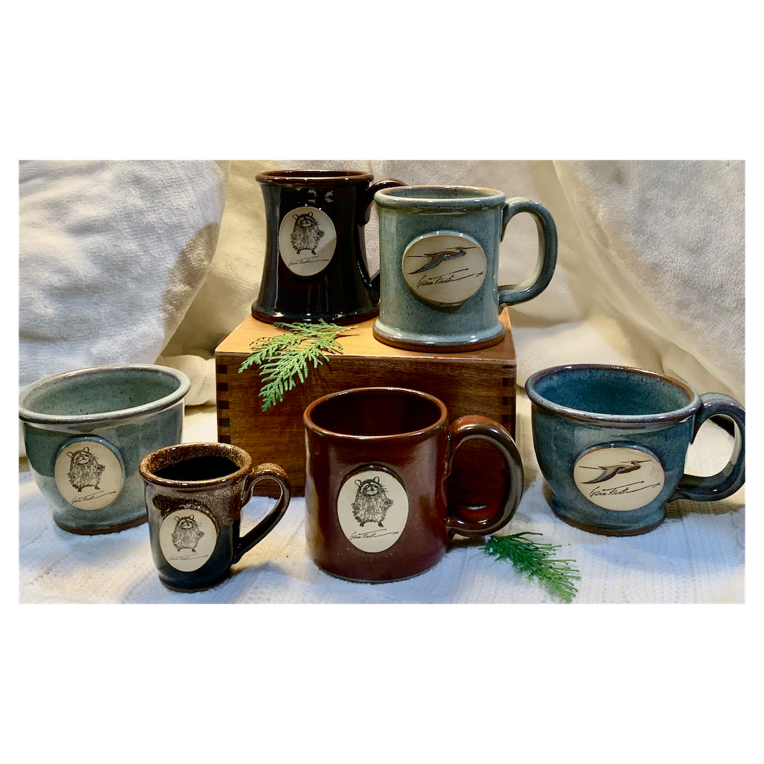Stoneware Coffee Mugs | Gwen Frostic Prints